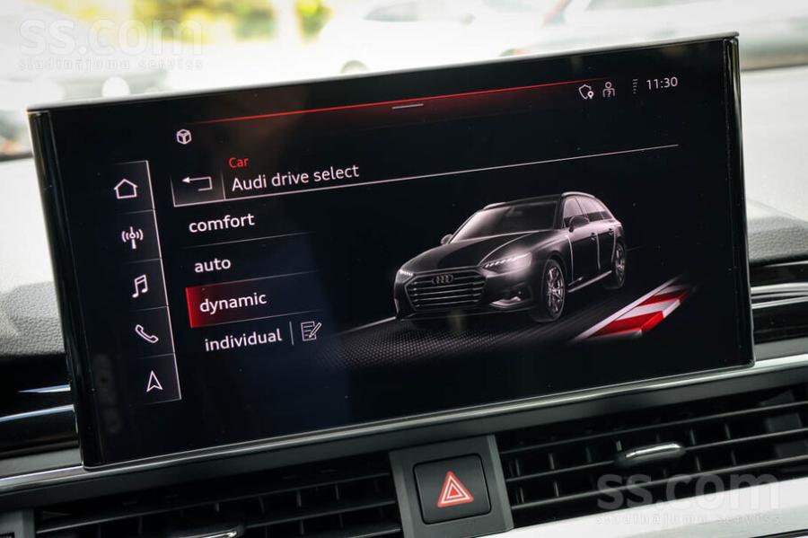 Black Audi A4 2020 in Tukums, with an engine capacity of 2.00 L and mileage of 246 thousand km for 17190 €, photo 18 on AUTOMOTO.COM.LV