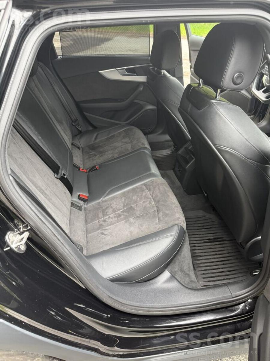 Melns Audi A4 2020 Jūrmala, ar dzinēja tilpumu 2.00 L un nobraukumu 179 tūkst. km par 22500 €, foto 13 vietnē AUTOMOTO.COM.LV