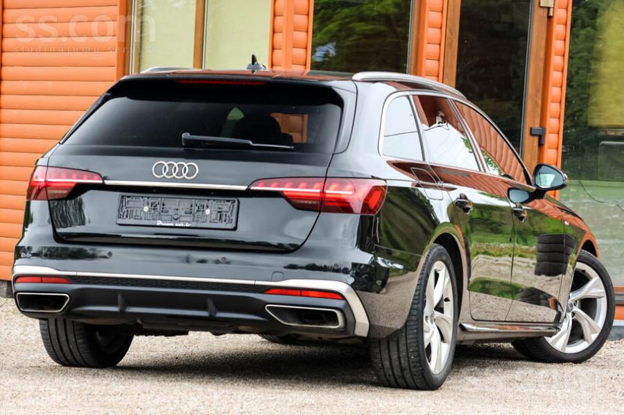 Melns Audi A4 2020 Tukums, ar dzinēja tilpumu 2.00 L un nobraukumu 198 tūkst. km par 100 €, foto 4 vietnē AUTOMOTO.COM.LV