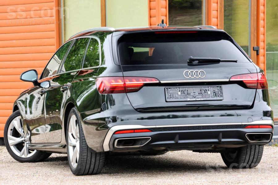 Melns Audi A4 2020 Tukums, ar dzinēja tilpumu 2.00 L un nobraukumu 198 tūkst. km par 100 €, foto 5 vietnē AUTOMOTO.COM.LV