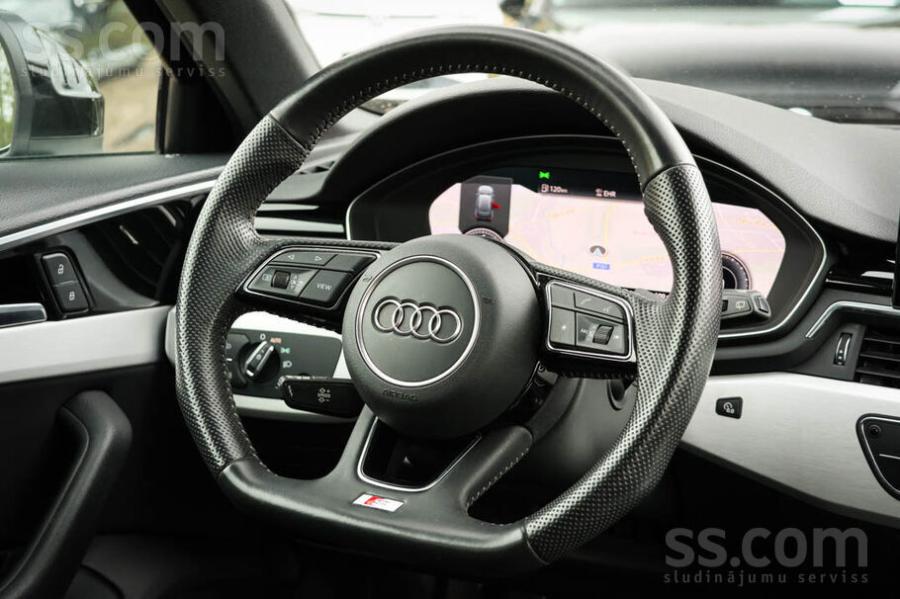 Melns Audi A4 2020 Tukums, ar dzinēja tilpumu 2.00 L un nobraukumu 198 tūkst. km par 100 €, foto 12 vietnē AUTOMOTO.COM.LV