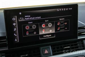 Melns Audi A4 2020 Tukums, ar dzinēja tilpumu 2.00 L un nobraukumu 198 tūkst. km par 100 €, foto 16 vietnē AUTOMOTO.COM.LV
