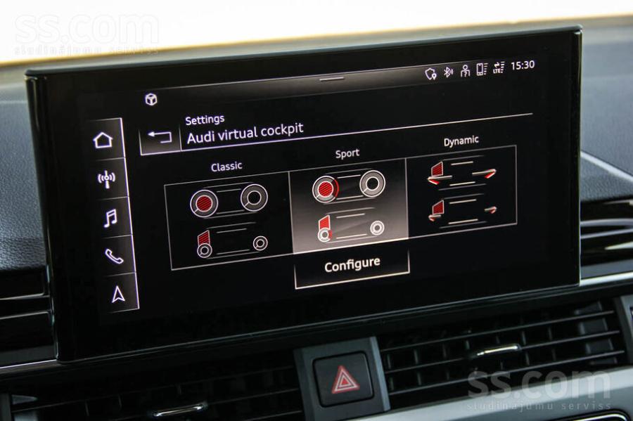 Melns Audi A4 2020 Tukums, ar dzinēja tilpumu 2.00 L un nobraukumu 198 tūkst. km par 100 €, foto 16 vietnē AUTOMOTO.COM.LV