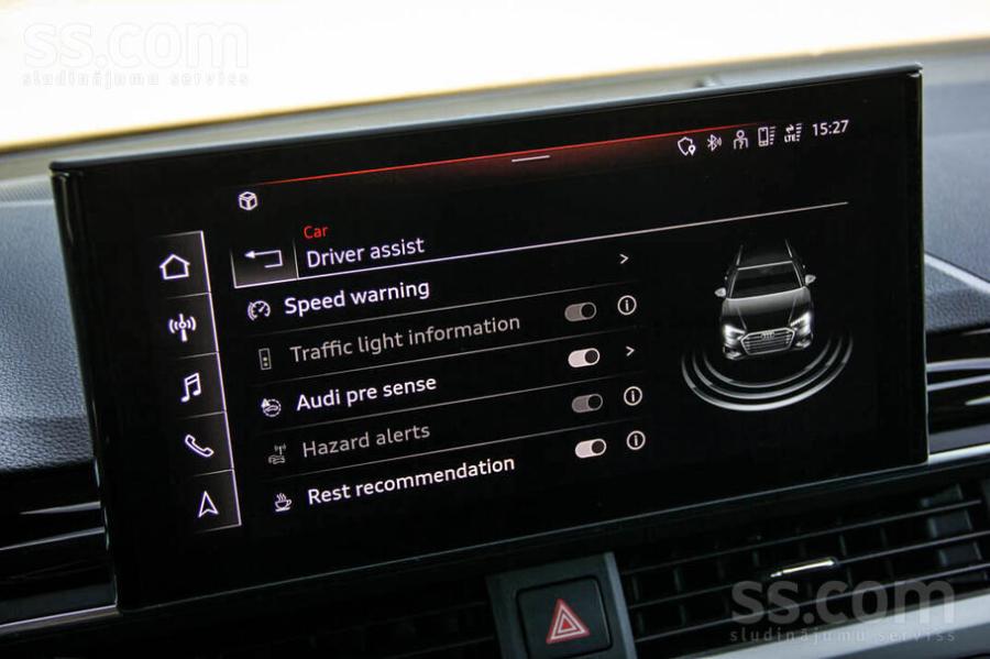 Melns Audi A4 2020 Tukums, ar dzinēja tilpumu 2.00 L un nobraukumu 198 tūkst. km par 100 €, foto 17 vietnē AUTOMOTO.COM.LV
