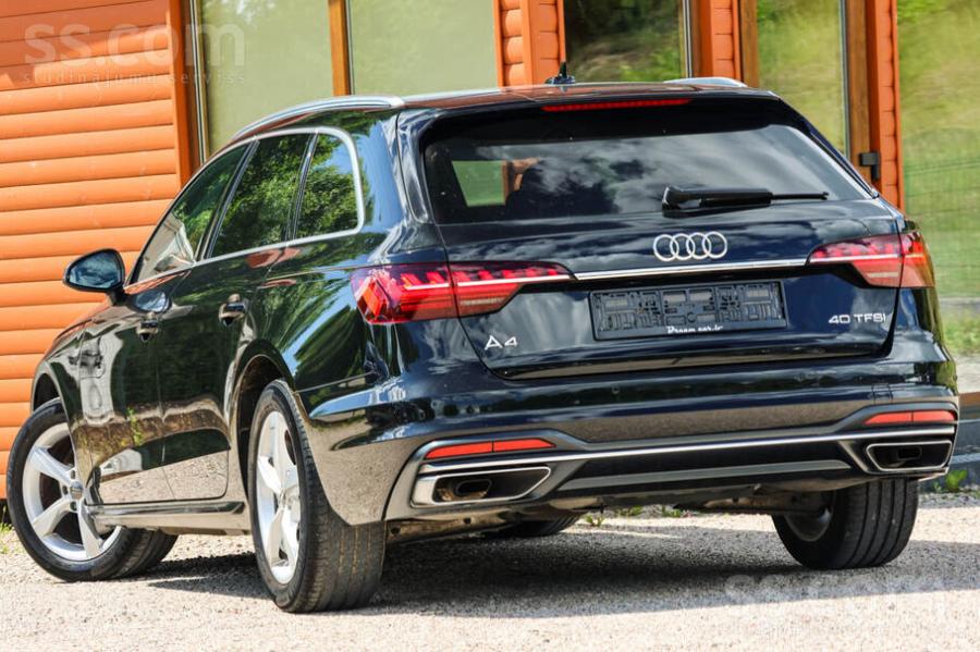 Melns Audi A4 2020 Tukums, ar dzinēja tilpumu 2.00 L un nobraukumu 239 tūkst. km par 14790 €, foto 4 vietnē AUTOMOTO.COM.LV