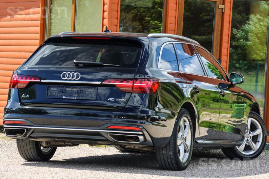 Melns Audi A4 2020 Tukums, ar dzinēja tilpumu 2.00 L un nobraukumu 239 tūkst. km par 14790 €, foto 5 vietnē AUTOMOTO.COM.LV