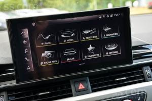 Melns Audi A4 2020 Tukums, ar dzinēja tilpumu 2.00 L un nobraukumu 239 tūkst. km par 14790 €, foto 14 vietnē AUTOMOTO.COM.LV