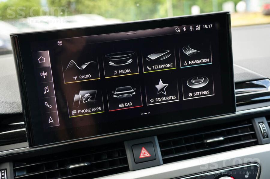 Melns Audi A4 2020 Tukums, ar dzinēja tilpumu 2.00 L un nobraukumu 239 tūkst. km par 14790 €, foto 14 vietnē AUTOMOTO.COM.LV
