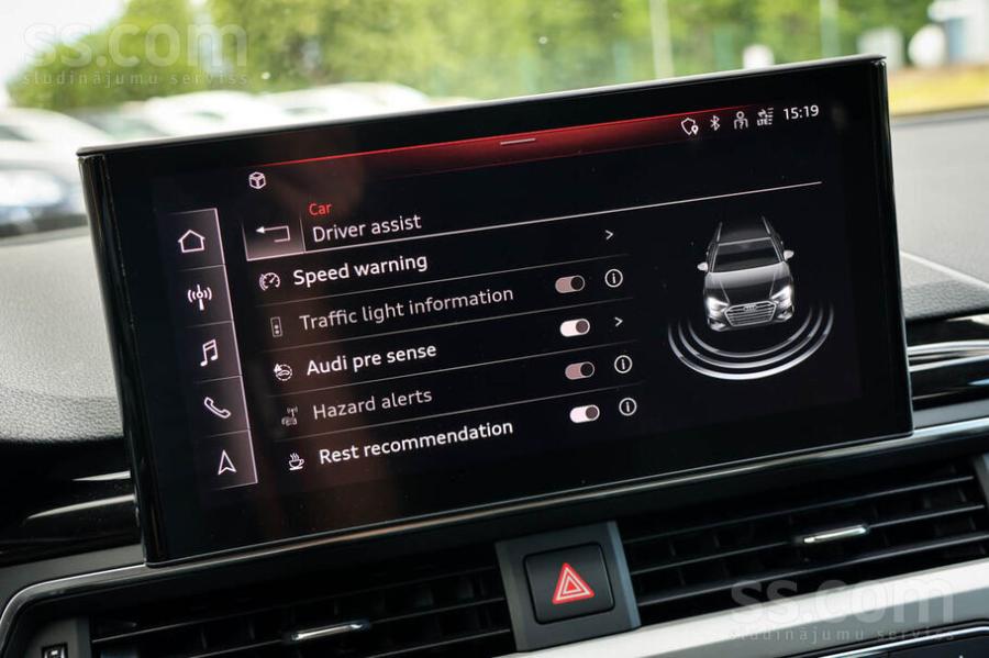 Melns Audi A4 2020 Tukums, ar dzinēja tilpumu 2.00 L un nobraukumu 239 tūkst. km par 14790 €, foto 22 vietnē AUTOMOTO.COM.LV