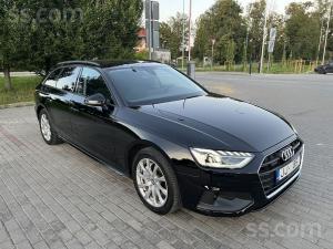 Black Audi A4 2020 in Riga, with an engine capacity of 2.00 L and mileage of 180 thousand km for 19990 €, photo 4 on AUTOMOTO.COM.LV