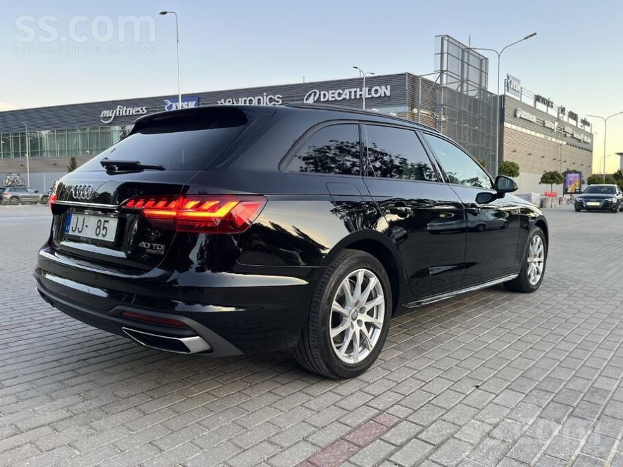 Black Audi A4 2020 in Riga, with an engine capacity of 2.00 L and mileage of 180 thousand km for 19990 €, photo 5 on AUTOMOTO.COM.LV