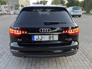 Black Audi A4 2020 in Riga, with an engine capacity of 2.00 L and mileage of 180 thousand km for 19990 €, photo 6 on AUTOMOTO.COM.LV
