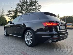 Black Audi A4 2020 in Riga, with an engine capacity of 2.00 L and mileage of 180 thousand km for 19990 €, photo 7 on AUTOMOTO.COM.LV
