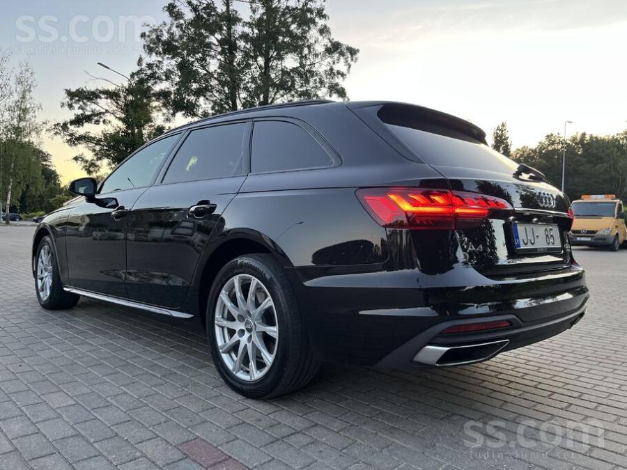 Black Audi A4 2020 in Riga, with an engine capacity of 2.00 L and mileage of 180 thousand km for 19990 €, photo 7 on AUTOMOTO.COM.LV