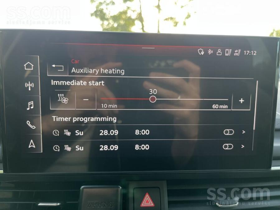Black Audi A4 2020 in Riga, with an engine capacity of 2.00 L and mileage of 180 thousand km for 19990 €, photo 11 on AUTOMOTO.COM.LV