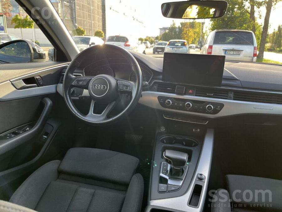 Black Audi A4 2020 in Riga, with an engine capacity of 2.00 L and mileage of 180 thousand km for 19990 €, photo 17 on AUTOMOTO.COM.LV