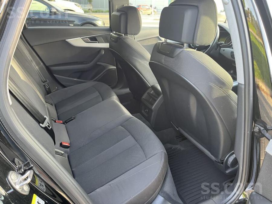 Black Audi A4 2020 in Riga, with an engine capacity of 2.00 L and mileage of 180 thousand km for 19990 €, photo 20 on AUTOMOTO.COM.LV