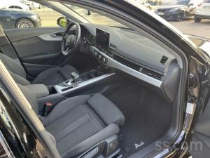 Black Audi A4 2020 in Riga, with an engine capacity of 2.00 L and mileage of 180 thousand km for 19990 €, photo 21 on AUTOMOTO.COM.LV