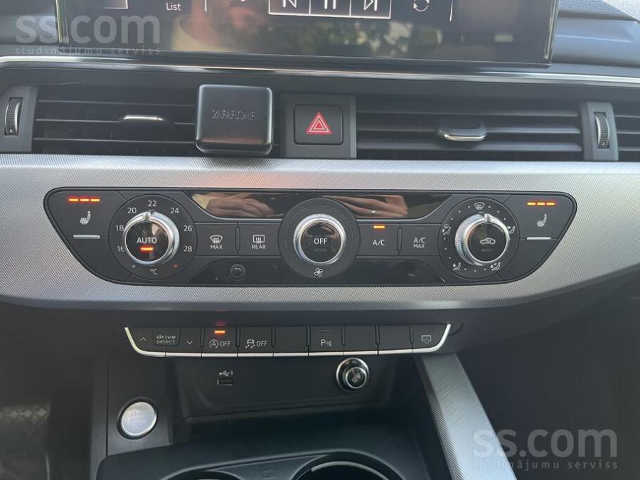 Black Audi A4 2020 in Riga, with an engine capacity of 2.00 L and mileage of 180 thousand km for 19990 €, photo 22 on AUTOMOTO.COM.LV