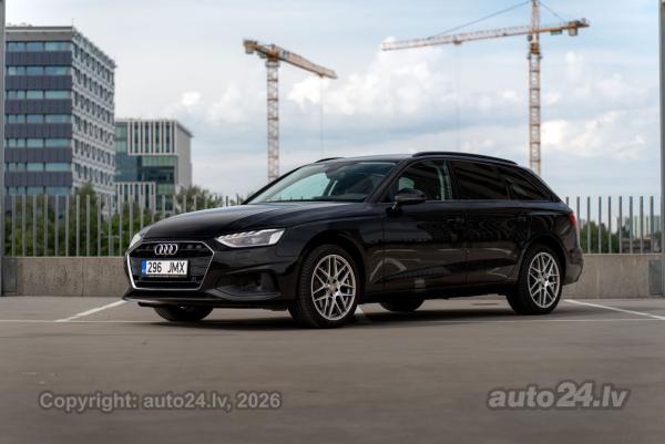 Black Audi A4 2020 in Tallinn, with an engine capacity of 2.00 L and mileage of 191 thousand km for 18999 €, photo 2 on AUTOMOTO.COM.LV