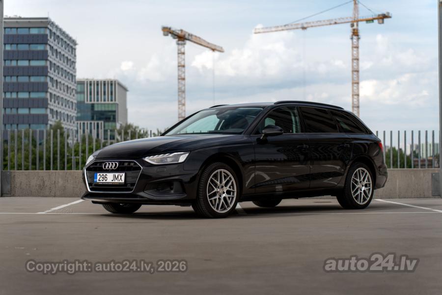 Black Audi A4 2020 in Tallinn, with an engine capacity of 2.00 L and mileage of 191 thousand km for 18999 €, photo 3 on AUTOMOTO.COM.LV