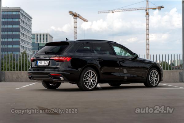 Black Audi A4 2020 in Tallinn, with an engine capacity of 2.00 L and mileage of 191 thousand km for 18999 €, photo 3 on AUTOMOTO.COM.LV