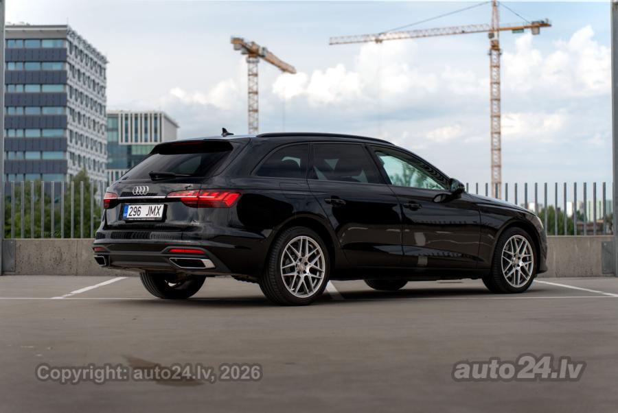 Black Audi A4 2020 in Tallinn, with an engine capacity of 2.00 L and mileage of 191 thousand km for 18999 €, photo 4 on AUTOMOTO.COM.LV