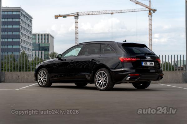 Black Audi A4 2020 in Tallinn, with an engine capacity of 2.00 L and mileage of 191 thousand km for 18999 €, photo 4 on AUTOMOTO.COM.LV