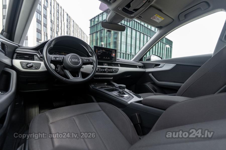 Black Audi A4 2020 in Tallinn, with an engine capacity of 2.00 L and mileage of 191 thousand km for 18999 €, photo 6 on AUTOMOTO.COM.LV