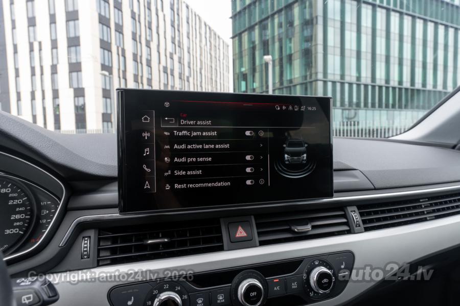 Black Audi A4 2020 in Tallinn, with an engine capacity of 2.00 L and mileage of 191 thousand km for 18999 €, photo 11 on AUTOMOTO.COM.LV
