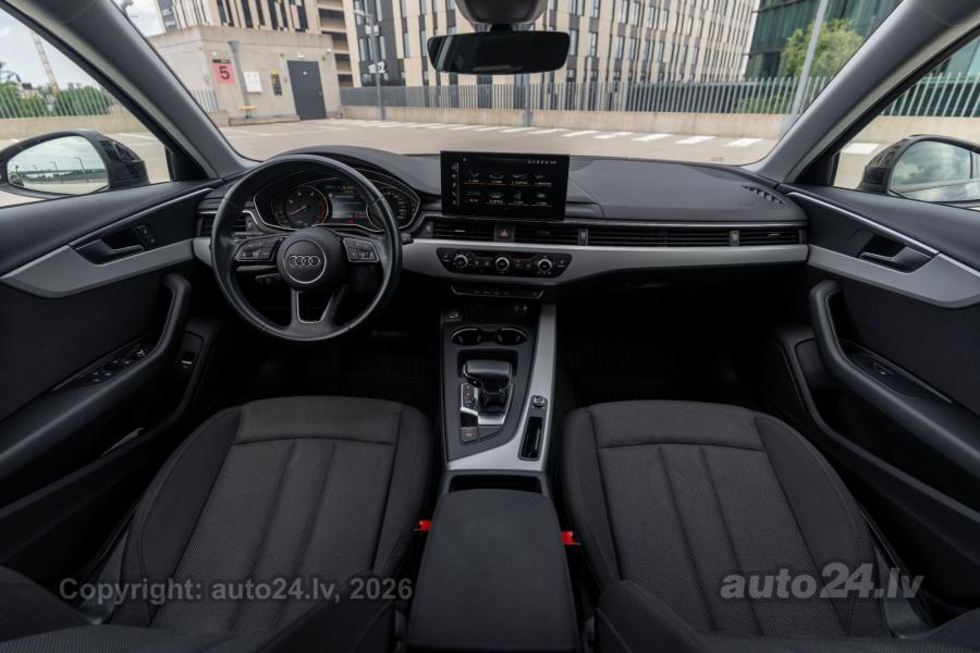 Black Audi A4 2020 in Tallinn, with an engine capacity of 2.00 L and mileage of 191 thousand km for 18999 €, photo 19 on AUTOMOTO.COM.LV