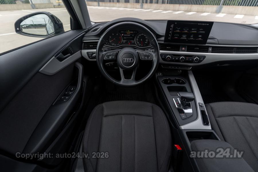 Black Audi A4 2020 in Tallinn, with an engine capacity of 2.00 L and mileage of 191 thousand km for 18999 €, photo 20 on AUTOMOTO.COM.LV