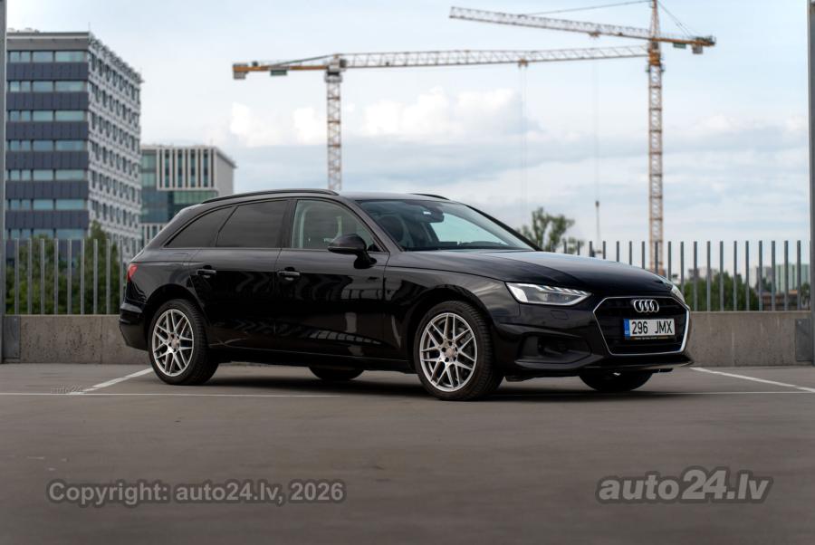 Black Audi A4 2020 in Tallinn, with an engine capacity of 2.00 L and mileage of 191 thousand km for 18999 €, photo 23 on AUTOMOTO.COM.LV