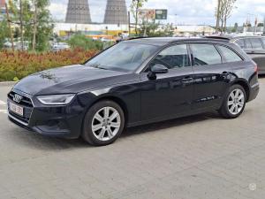 Black Audi A4 2020 in Vilnius, with an engine capacity of 2.00 L and mileage of 205 thousand km for 13900 €, photo  on AUTOMOTO.COM.LV