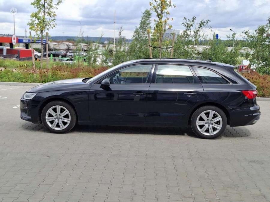 Black Audi A4 2020 in Vilnius, with an engine capacity of 2.00 L and mileage of 205 thousand km for 13900 €, photo 8 on AUTOMOTO.COM.LV