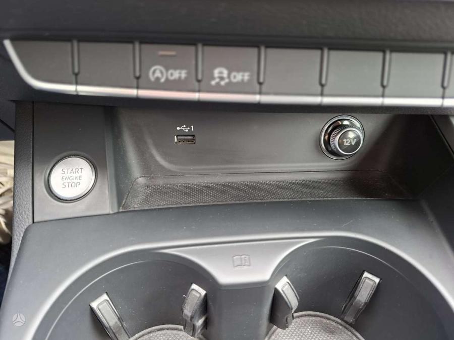 Black Audi A4 2020 in Vilnius, with an engine capacity of 2.00 L and mileage of 205 thousand km for 13900 €, photo 16 on AUTOMOTO.COM.LV