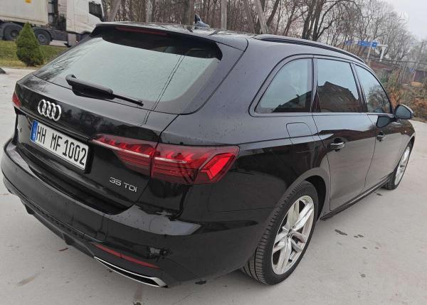 Black Audi A4 2020 in Marijampole, with an engine capacity of 1.97 L and mileage of 255 thousand km for 16750 €, photo 5 on AUTOMOTO.COM.LV