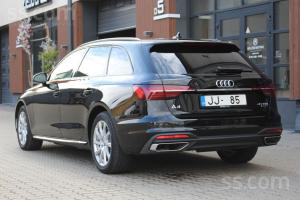 Black Audi A4 2020 in Riga, with an engine capacity of 2.00 L and mileage of 183 thousand km for 19900 €, photo 5 on AUTOMOTO.COM.LV