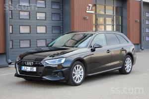Black Audi A4 2020 in Riga, with an engine capacity of 2.00 L and mileage of 183 thousand km for 19900 €, photo 6 on AUTOMOTO.COM.LV