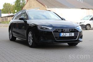 Black Audi A4 2020 in Riga, with an engine capacity of 2.00 L and mileage of 183 thousand km for 19900 €, photo 8 on AUTOMOTO.COM.LV