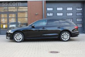 Black Audi A4 2020 in Riga, with an engine capacity of 2.00 L and mileage of 183 thousand km for 19900 €, photo 9 on AUTOMOTO.COM.LV