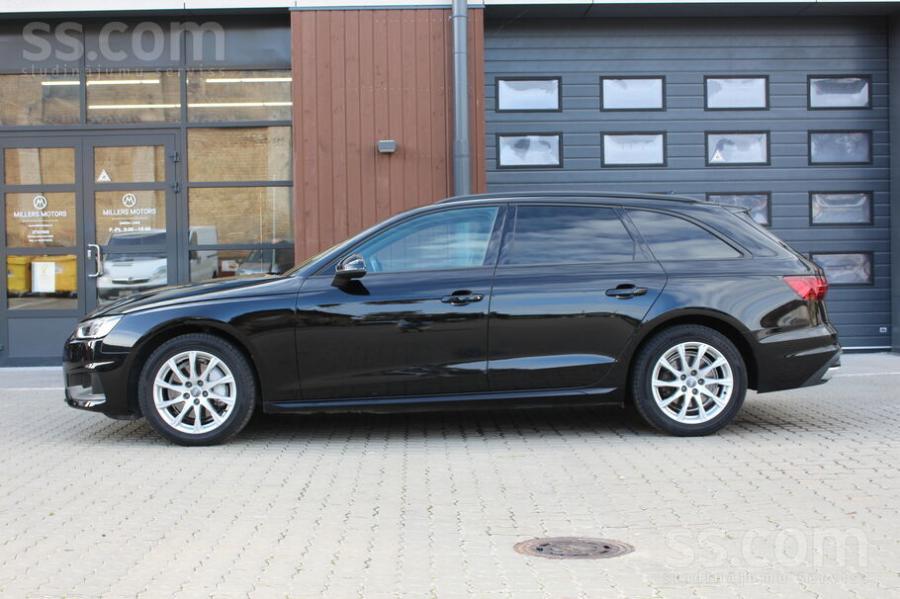 Black Audi A4 2020 in Riga, with an engine capacity of 2.00 L and mileage of 183 thousand km for 19900 €, photo 9 on AUTOMOTO.COM.LV