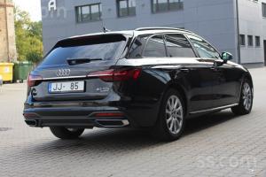 Black Audi A4 2020 in Riga, with an engine capacity of 2.00 L and mileage of 183 thousand km for 19900 €, photo 10 on AUTOMOTO.COM.LV