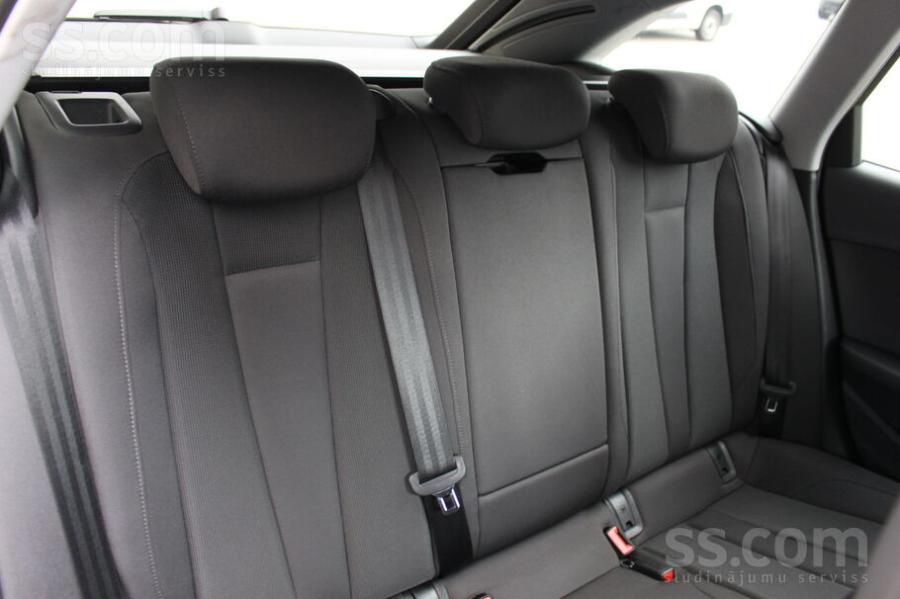 Black Audi A4 2020 in Riga, with an engine capacity of 2.00 L and mileage of 183 thousand km for 19900 €, photo 31 on AUTOMOTO.COM.LV