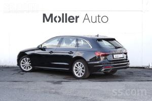 Black Audi A4 2020 in Riga, with an engine capacity of 2.00 L and mileage of 114 thousand km for 21500 €, photo 4 on AUTOMOTO.COM.LV