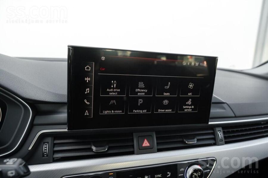 Black Audi A4 2020 in Riga, with an engine capacity of 2.00 L and mileage of 114 thousand km for 21500 €, photo 26 on AUTOMOTO.COM.LV