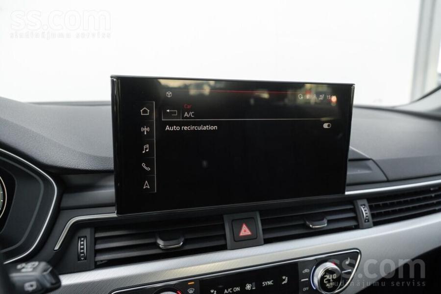 Black Audi A4 2020 in Riga, with an engine capacity of 2.00 L and mileage of 114 thousand km for 21500 €, photo 29 on AUTOMOTO.COM.LV