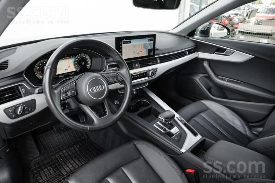 Black Audi A4 2020 in Riga, with an engine capacity of 2.00 L and mileage of 114 thousand km for 21500 €, photo 33 on AUTOMOTO.COM.LV