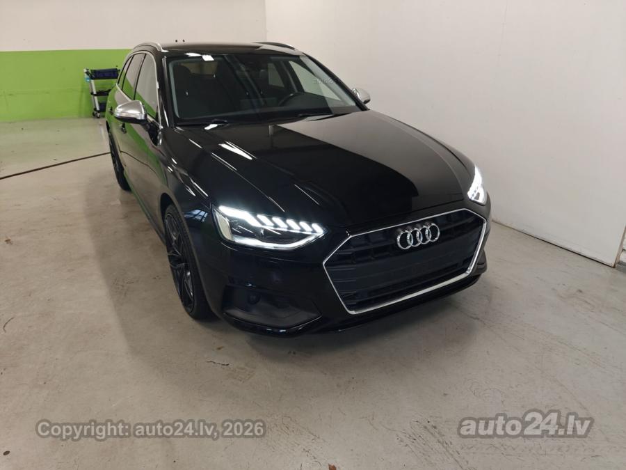 Black Audi A4 2020 in Tallinn, with an engine capacity of 2.00 L and mileage of 224 thousand km for 15290 €, photo 4 on AUTOMOTO.COM.LV