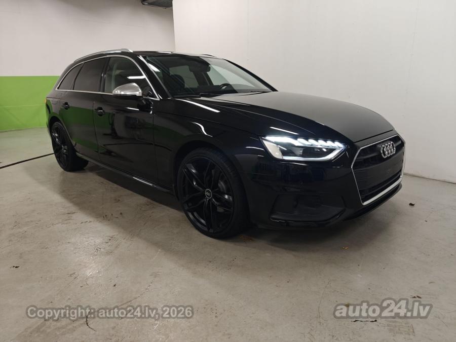 Black Audi A4 2020 in Tallinn, with an engine capacity of 2.00 L and mileage of 224 thousand km for 15290 €, photo 6 on AUTOMOTO.COM.LV